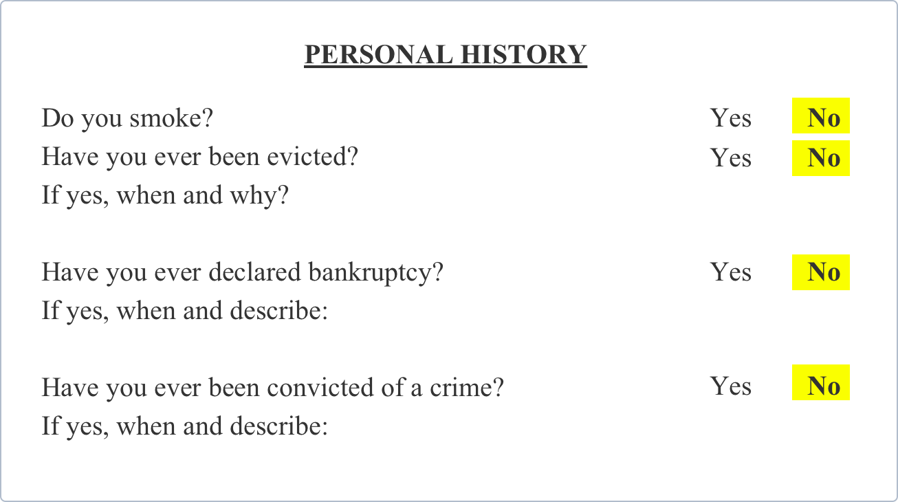  Personal Reference Template For Renting Classles Democracy